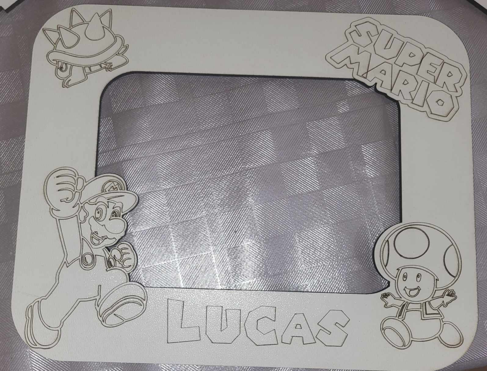 Photo Frame Super Mario Laser Cut File, Svg, Gift , Digital Vector Art ...