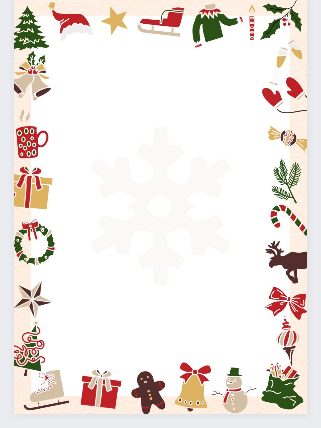 Christmas Border Pages - Etsy