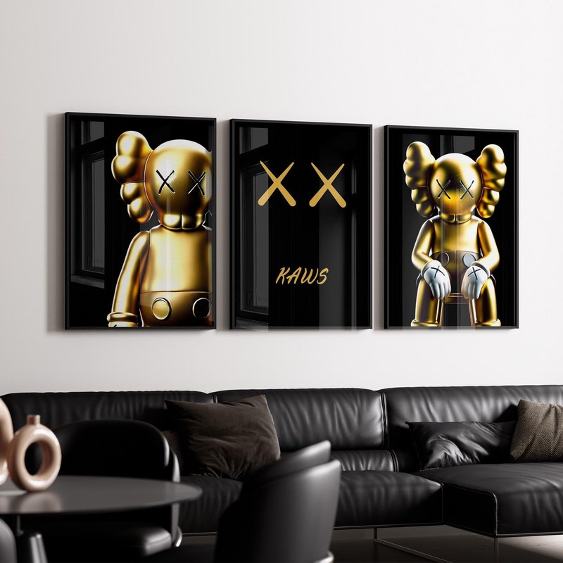 Gold Poster - Etsy