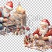 10 Santa's Workshop PNG Clipart, Transparent Background, Christmas ...