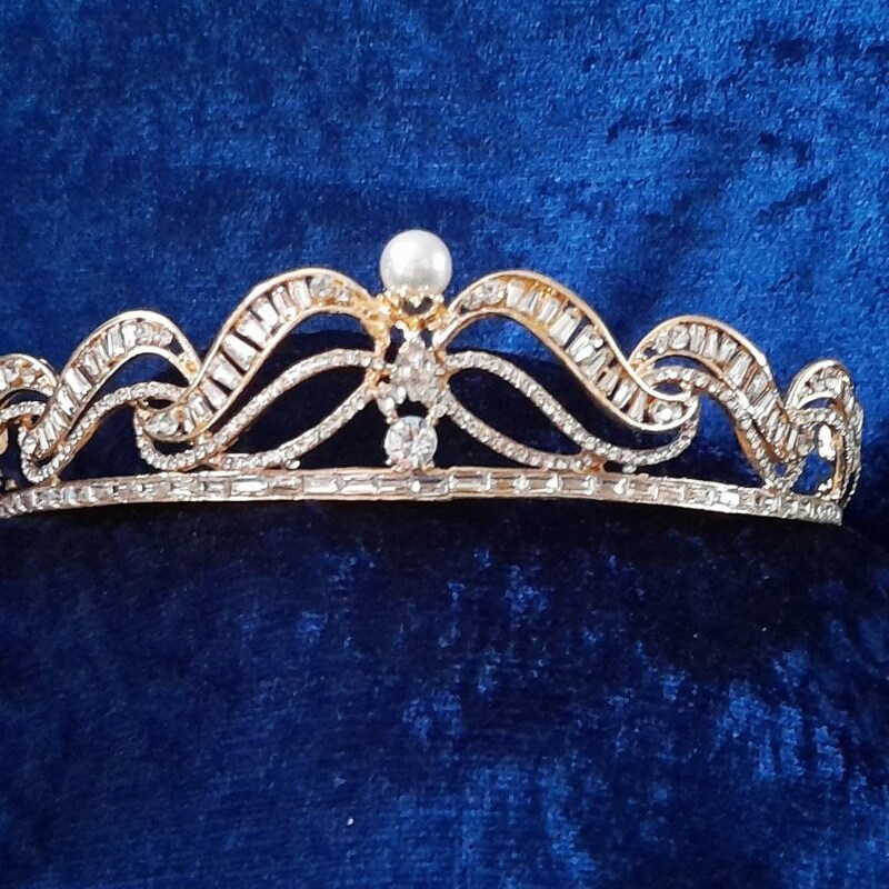 Gold Wedding Tiara - Etsy