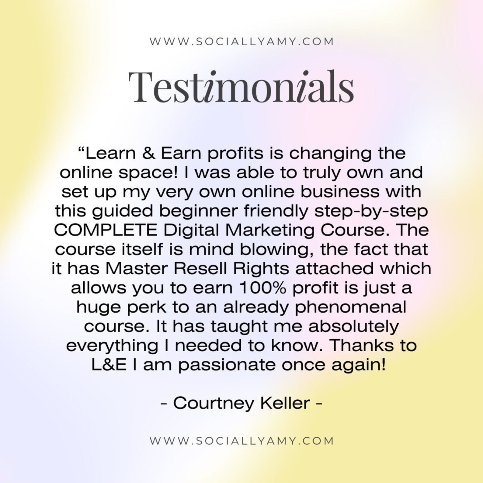 Learn and Earn Profits Online Digital Product Digital Marketing Master ...