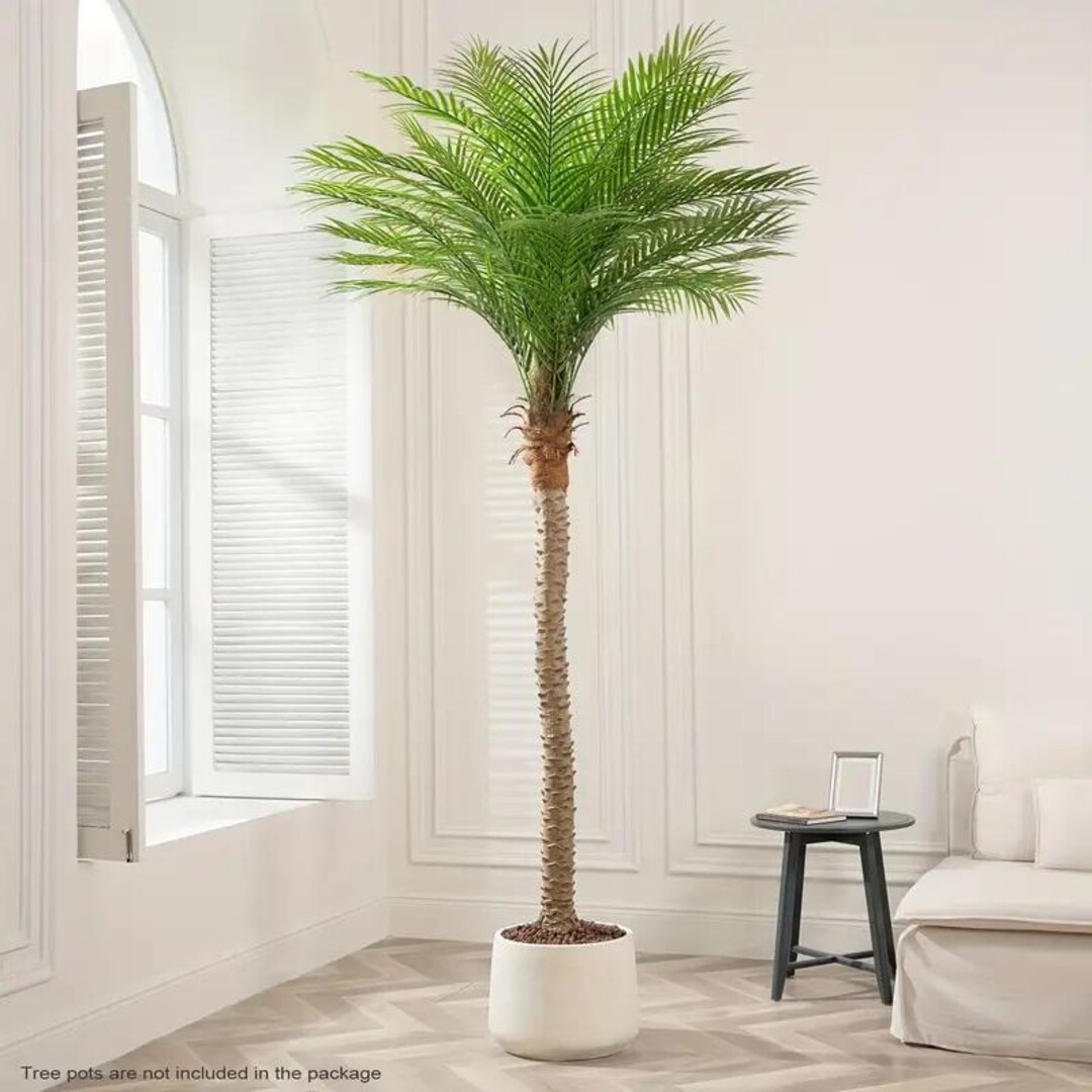 2-pack Indoor/outdoor -- 9ft Tall Artificial Coconut Palm Trees - Etsy