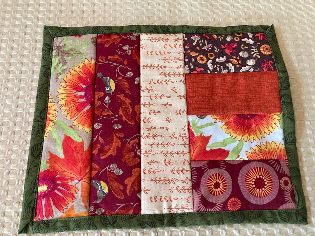 Candle Mat Quilted Small Table Topper - Etsy