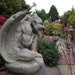 Smiling Gargoyle Sculpture Winged Goblin Statue Concrete Guardian ...
