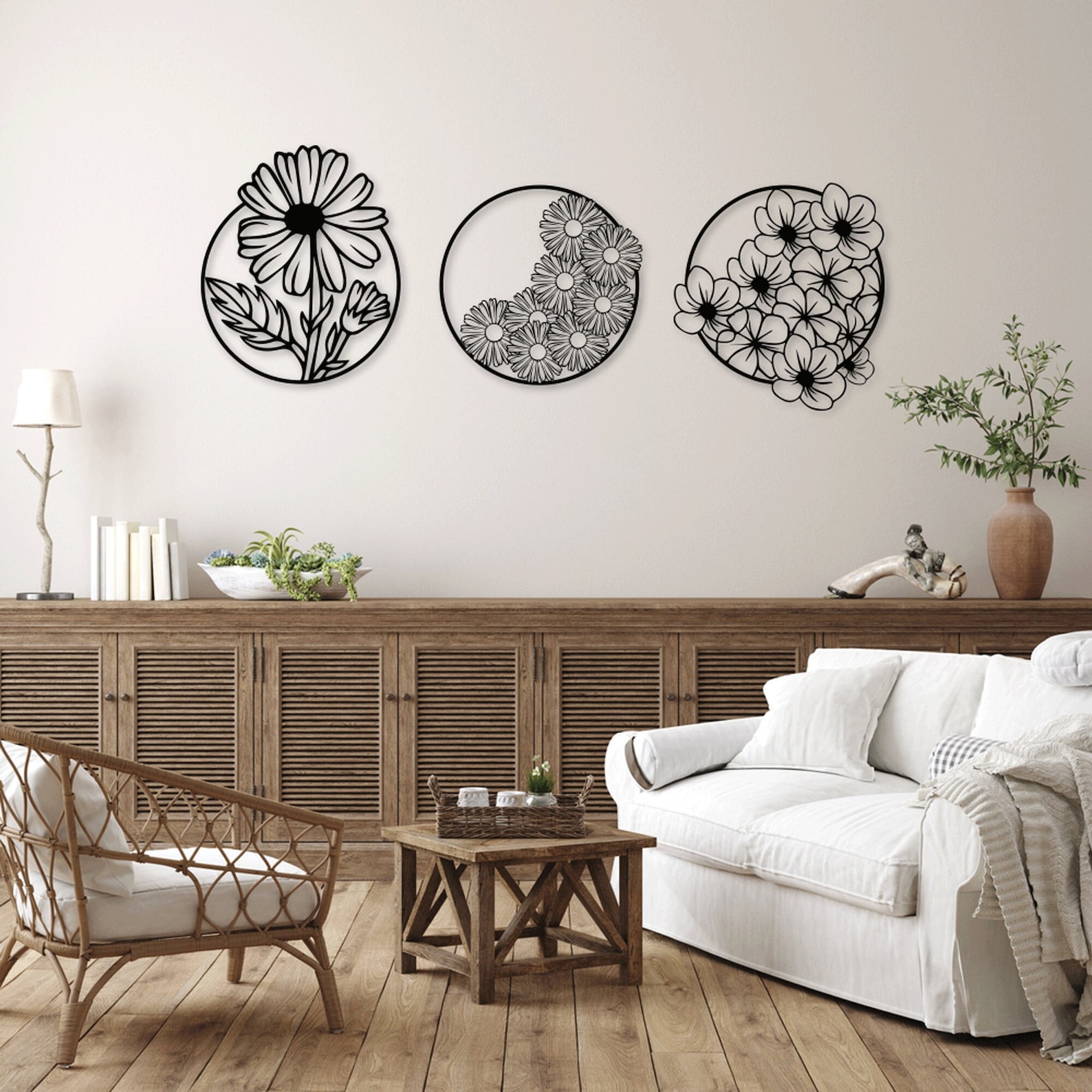 Daisy Flower Laser Cut Dxf Svg Glowforge Files Wall Art Sticker Vinly ...