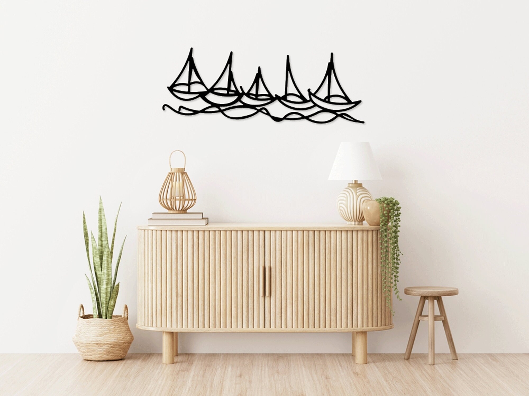 Sailboat Boat Laser Cut Dxf Svg Glowforge Files Wall Art Sticker Vinly ...