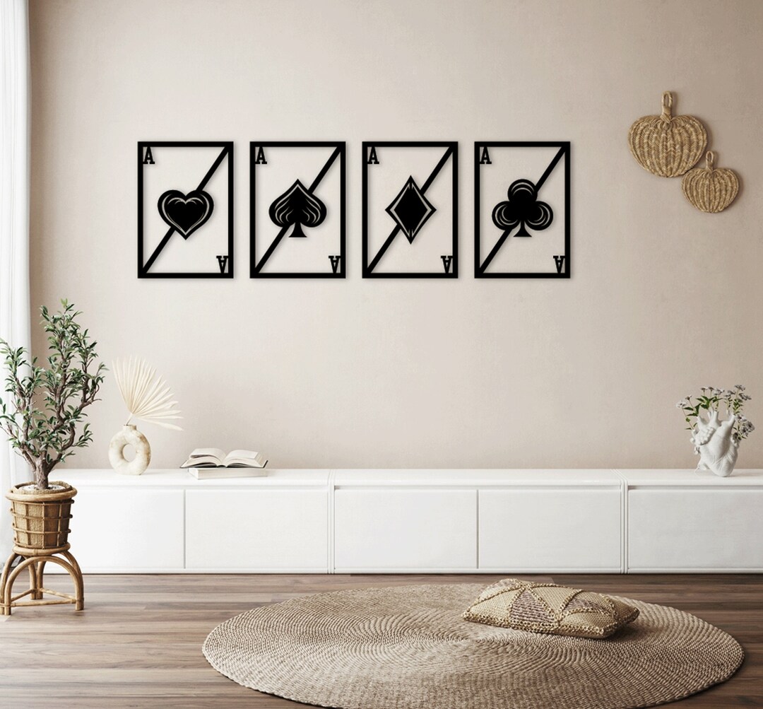 Game Card Deck Laser Cut Dxf Svg Cdr Glowforge Files Wall Art Sticker ...
