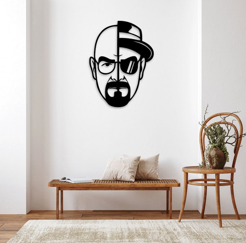 Heisenberg Breaking Bad Walter White Laser Cut Dxf Svg Glowforge Files ...