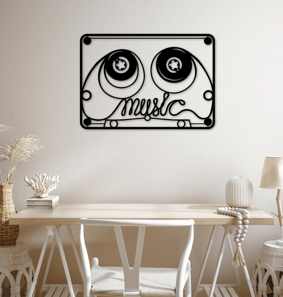 Retro Vintage Music Player Laser Cut Dxf Svg Glowforge Files Wall Art ...