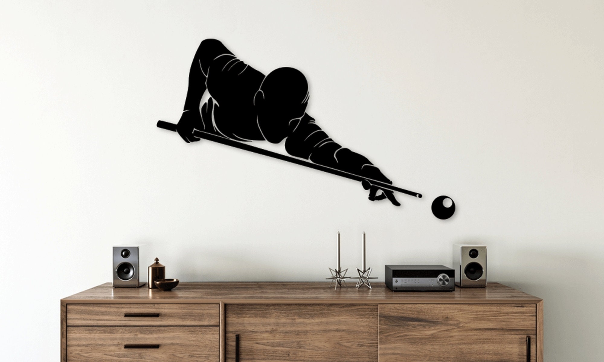 Billiards Pool Laser Cut Dxf Svg Eps Cdr Glowforge File Wall Art ...