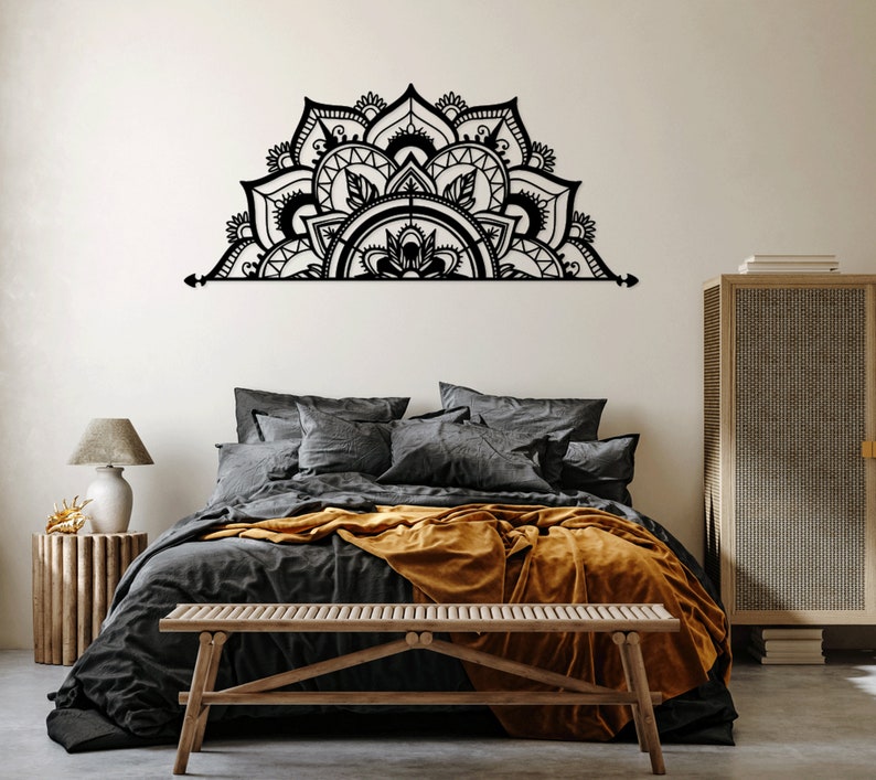Mandala Flower Laser Cut Dxf Svg Glowforge Files Wall Art Sticker Vinly ...