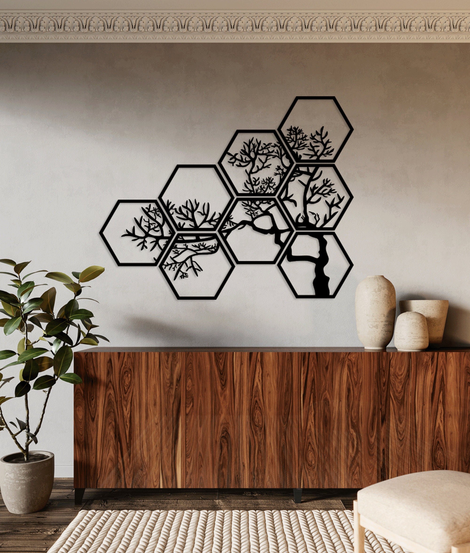 Tree Branch Laser Cut Dxf Svg Glowforge Files Wall Art Sticker Vinly ...