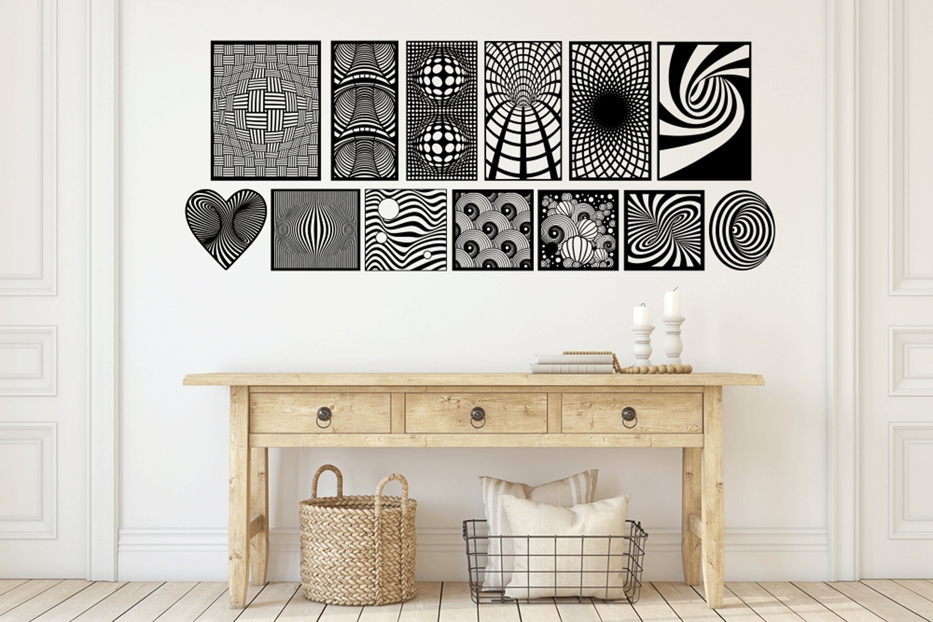 3d Laser Cut Dxf Svg Eps Glowforge Files Wall Art Sticker Vinly Decal ...