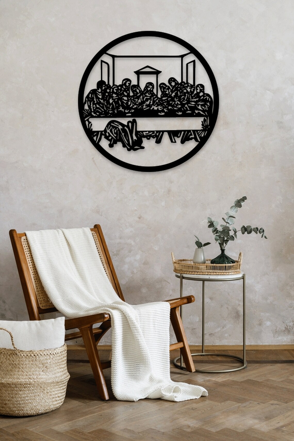 Last Supper Jesus Christian Laser Cut Dxf Svg Glowforge Files Wall ...