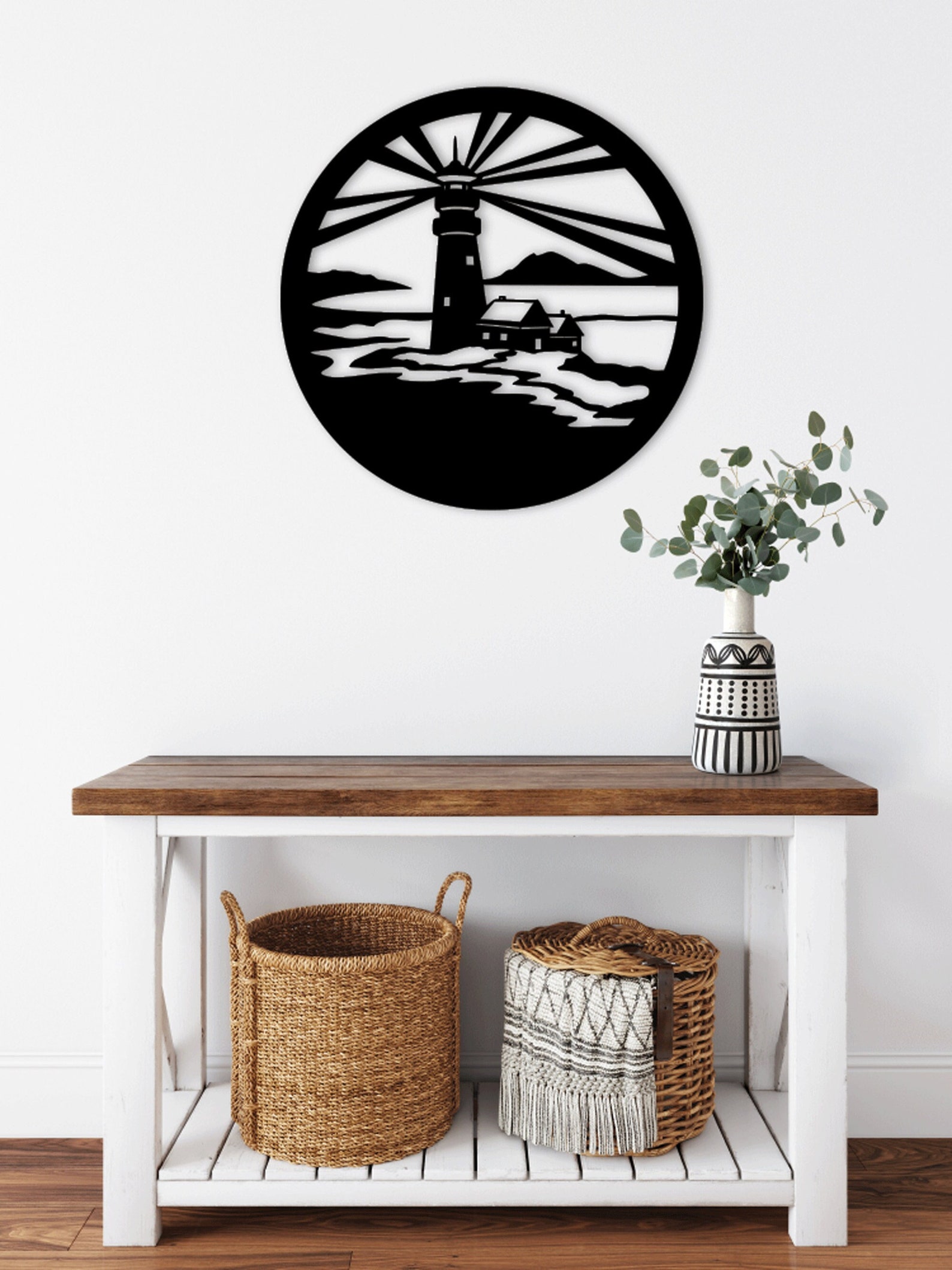 Lighthouse Laser Cut Dxf Svg Glowforge Files Wall Sticker Vinly Decal ...