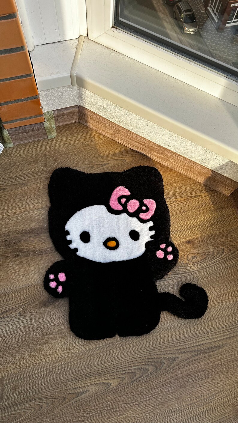 Custom Hello Kitty Rug Tufting Handmade - Etsy