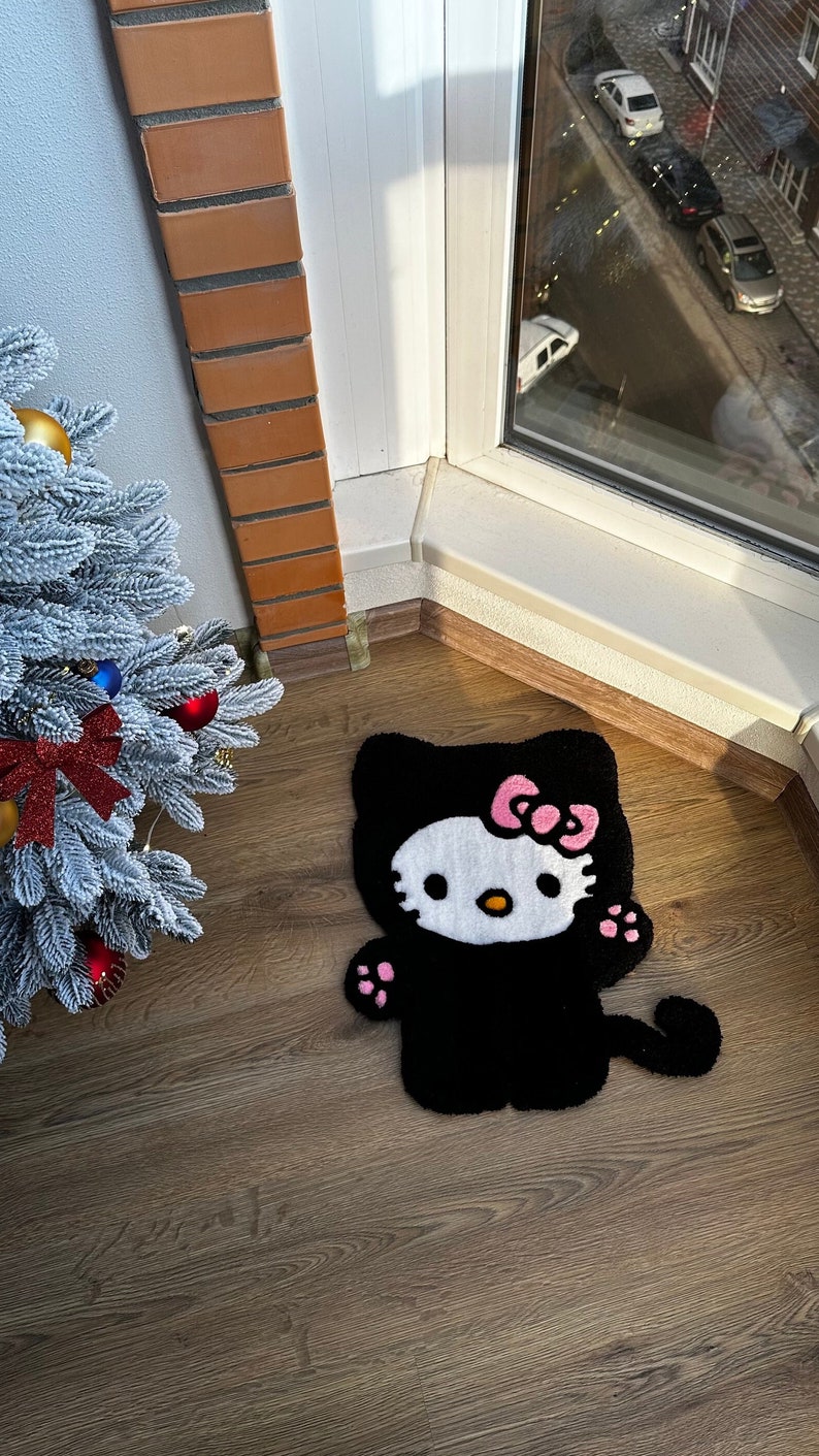Custom Hello Kitty Rug Tufting Handmade - Etsy