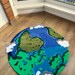 Planet Earth Handmade Tufting Rug - Etsy
