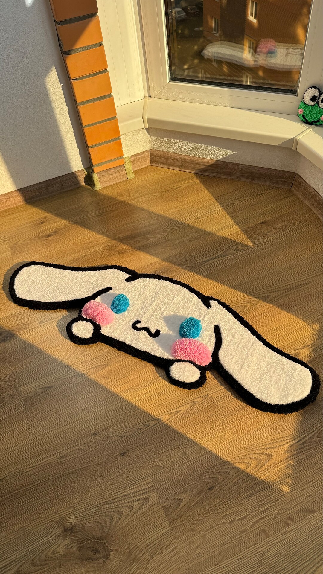 3D Puffy Custom Cinnamoroll Rug Tufting Handmade - Etsy