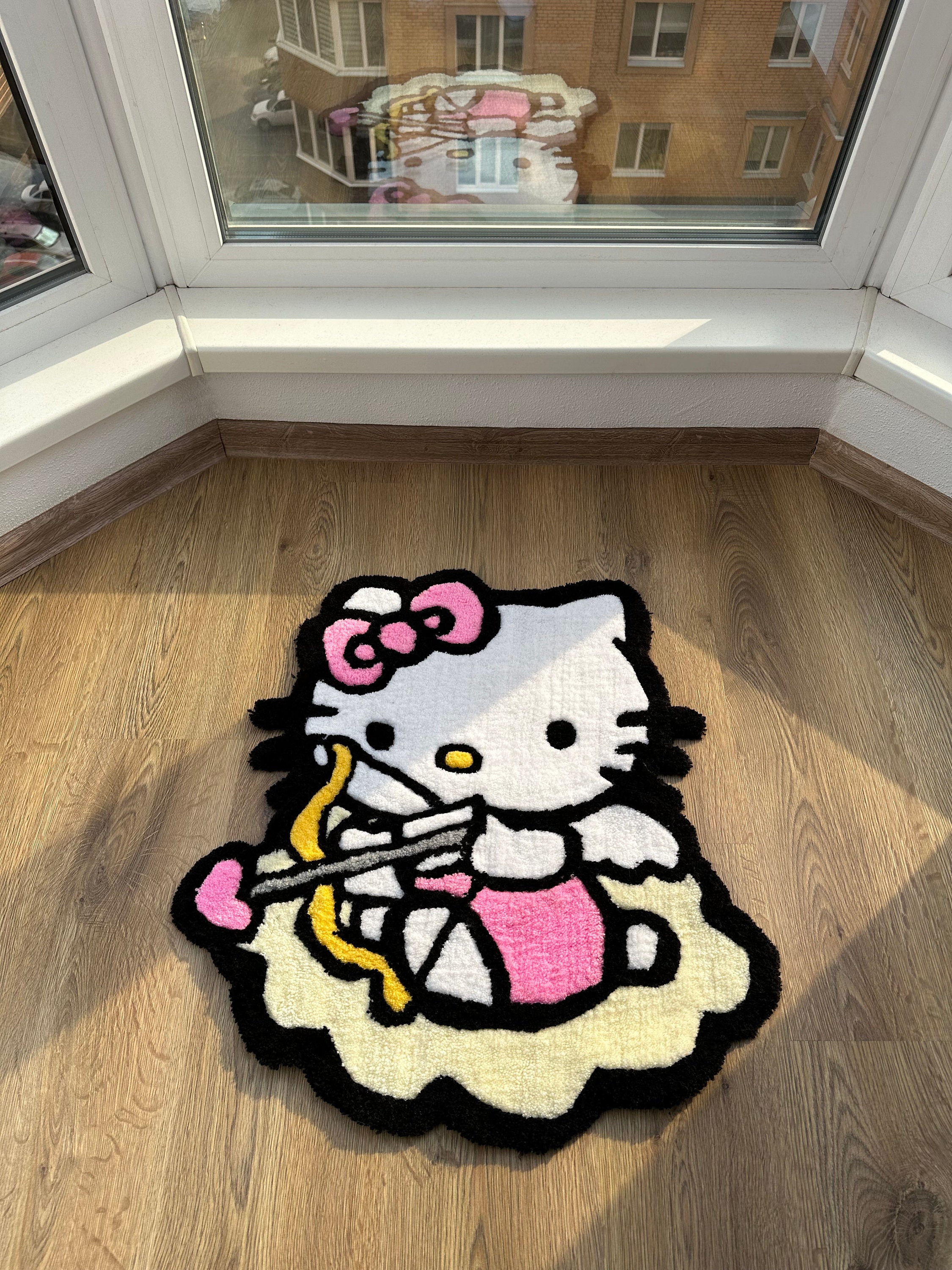 Custom Hello Kitty Rug Tufting Handmade - Etsy