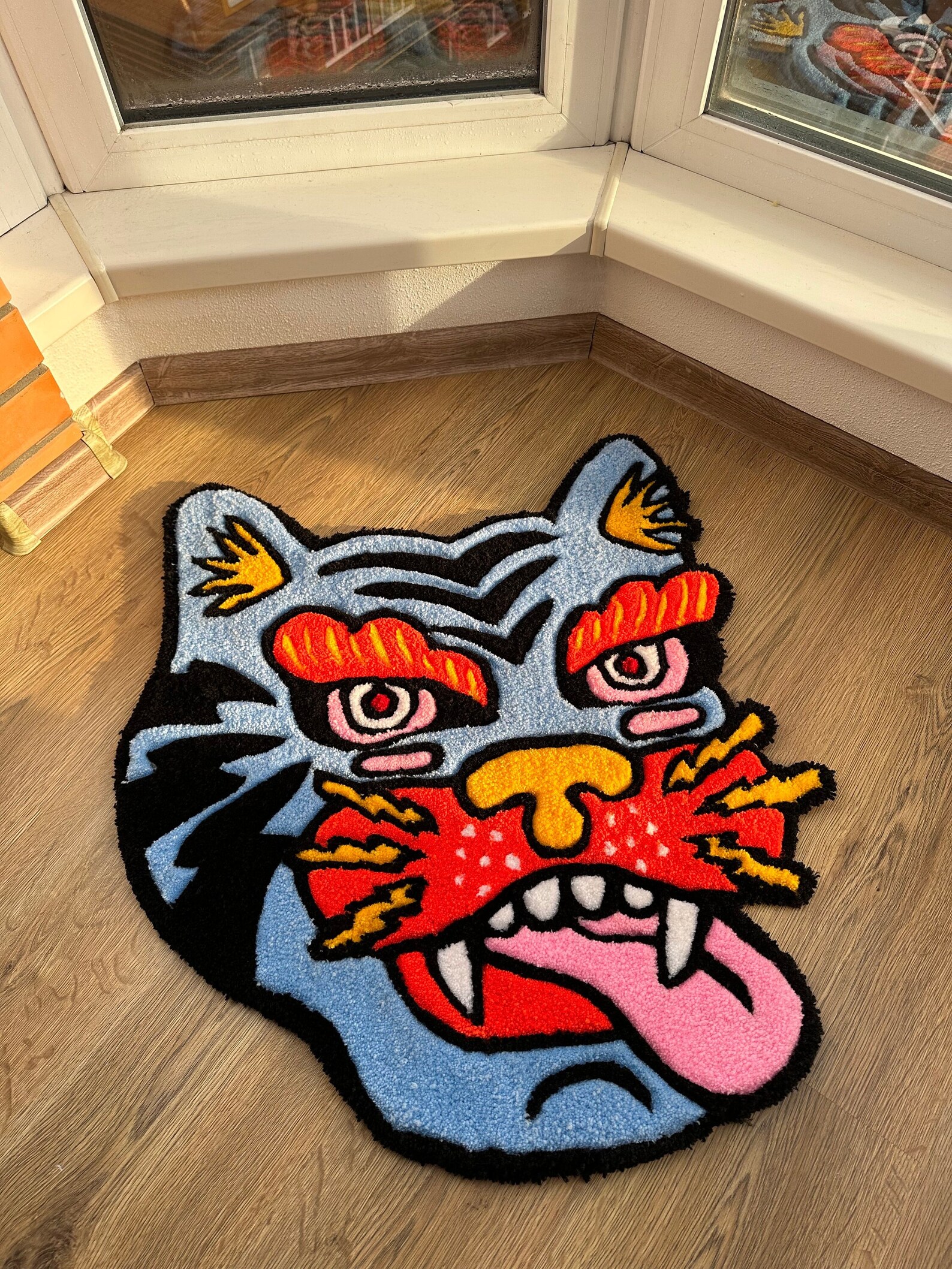 Tiger Head Rug Tufting - Etsy