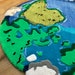 Planet Earth Handmade Tufting Rug - Etsy