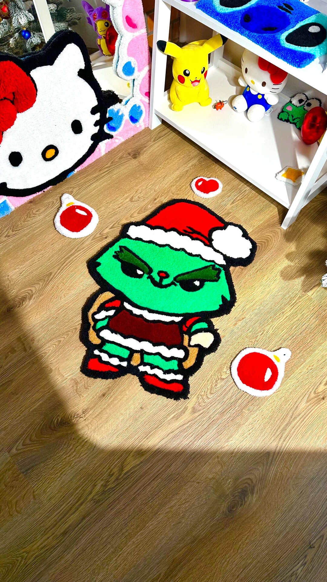 Ready to Ship Custom 3D Tufting Rug With Puffy Popping Out Parts Fully ...