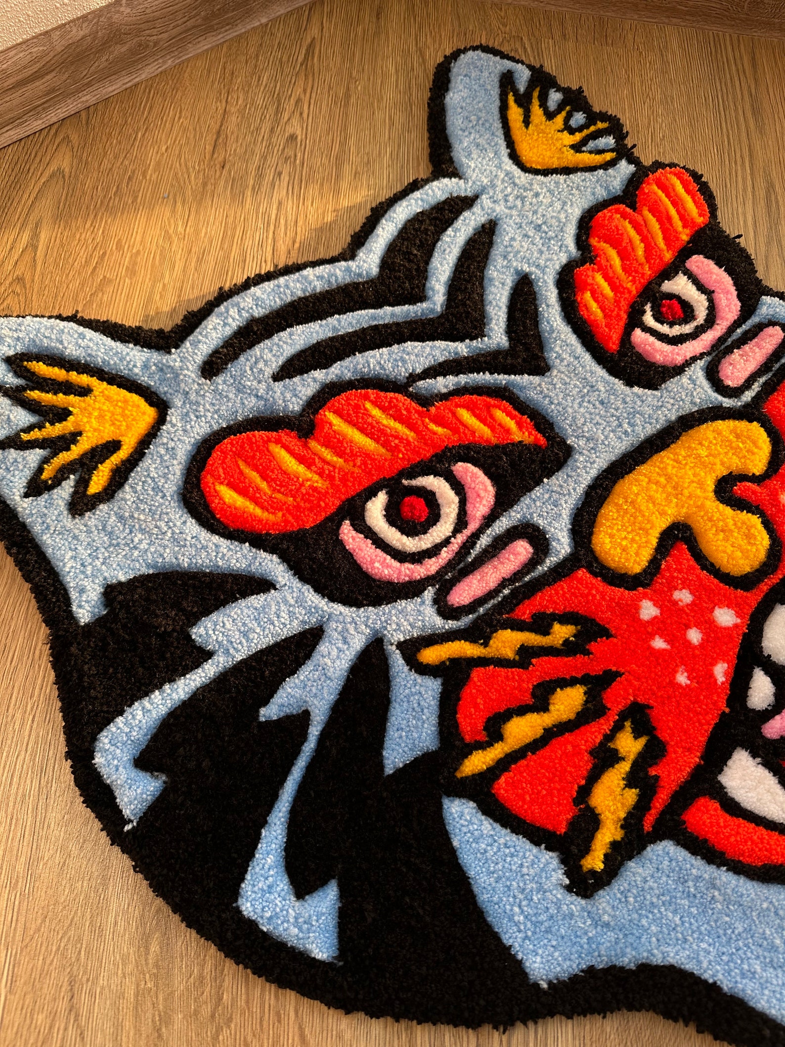 Tiger Head Rug Tufting - Etsy