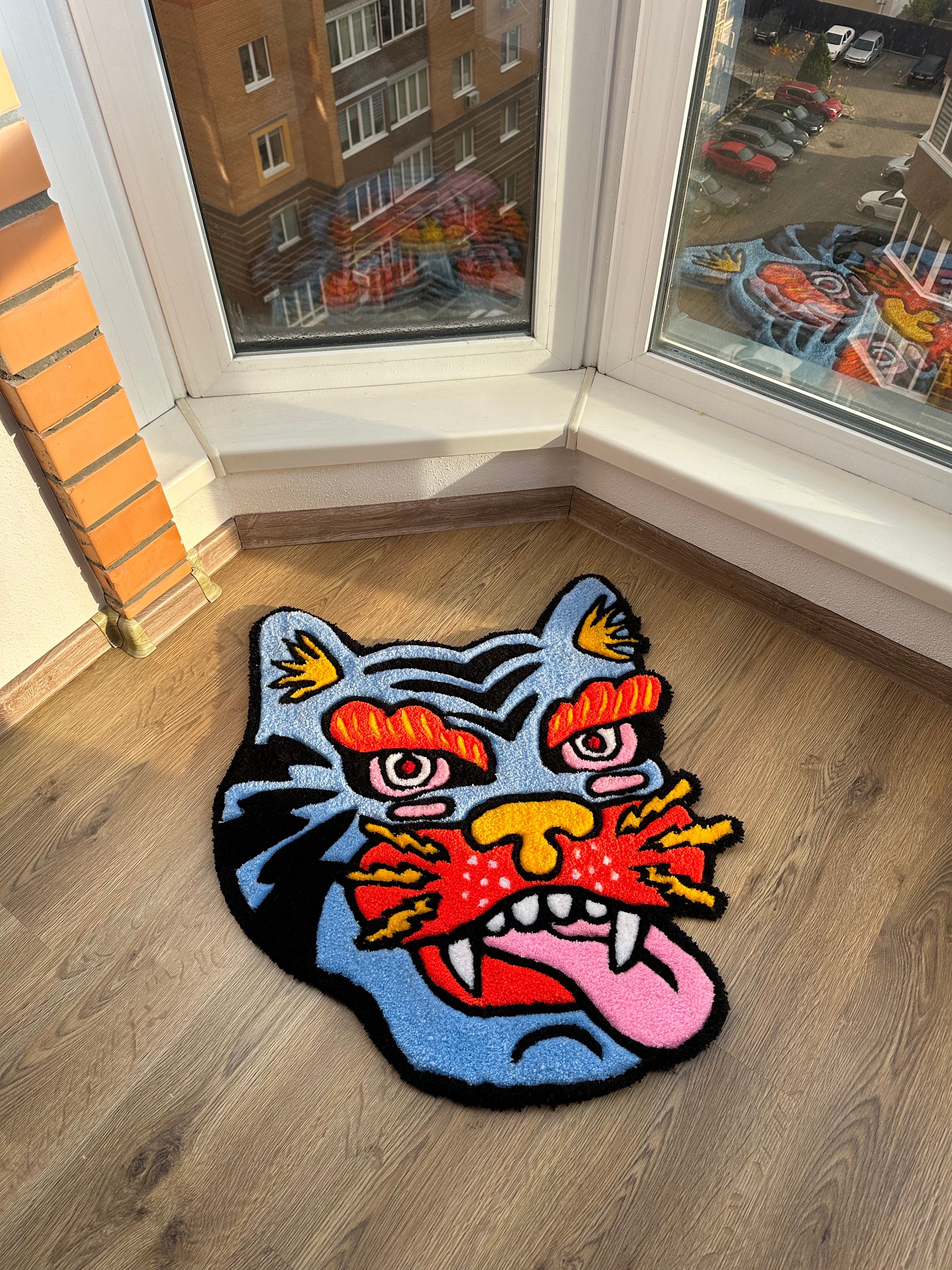 Tiger Head Rug Tufting - Etsy