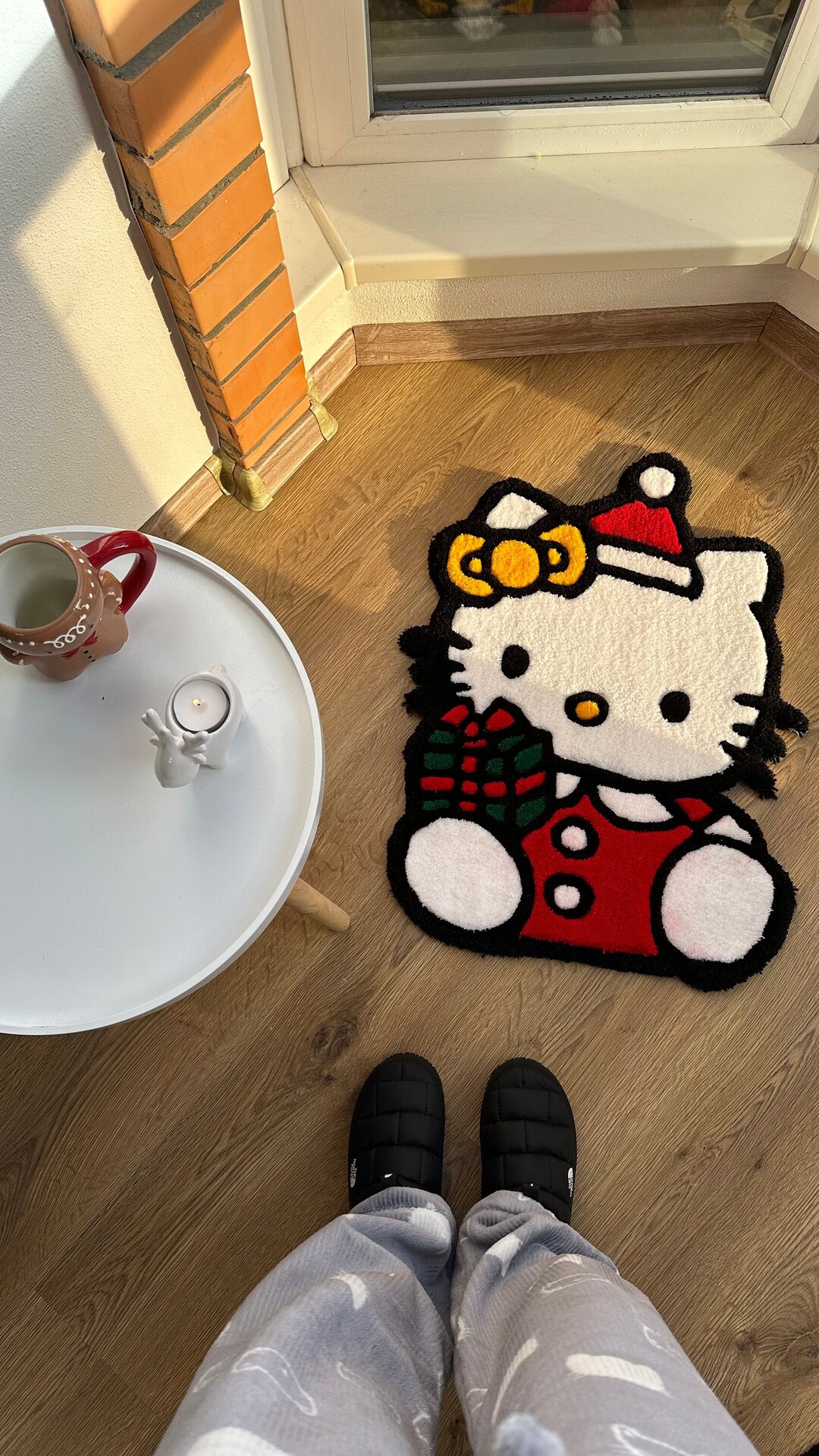 Custom Kitty Christmas Tuft Rug - Etsy