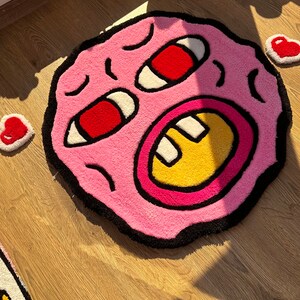 Handmade Rug | Cherry Bomb | Custom Tufted Rug - Etsy