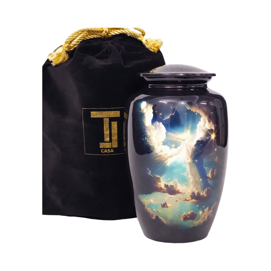 Angles of Light Cremation Urn for Human Ashes Urns for Funeral, Burial ...