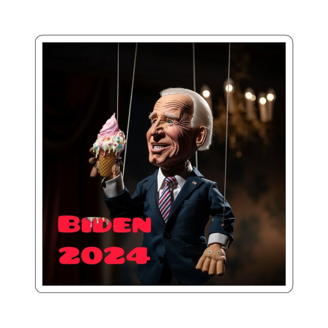 Joe Biden Puppet President High Quality Sticker - Etsy