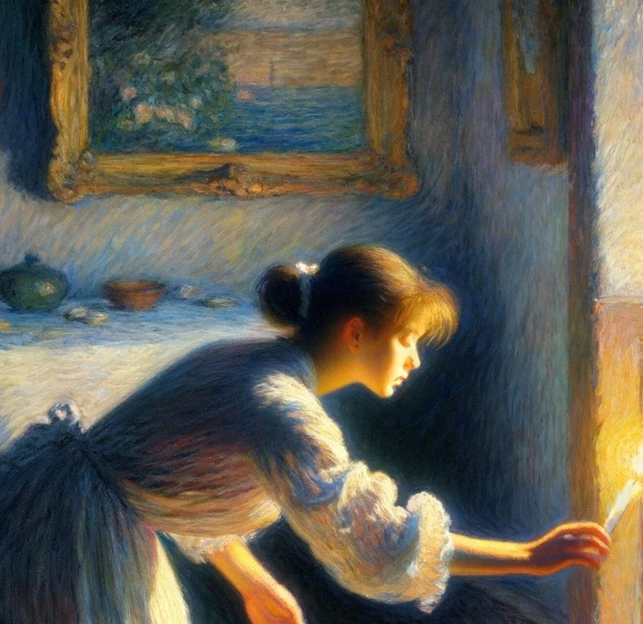 The Parable of the Lost Coin PHYSICAL PRINT | Luke 15:8-10 | Bible Art ...