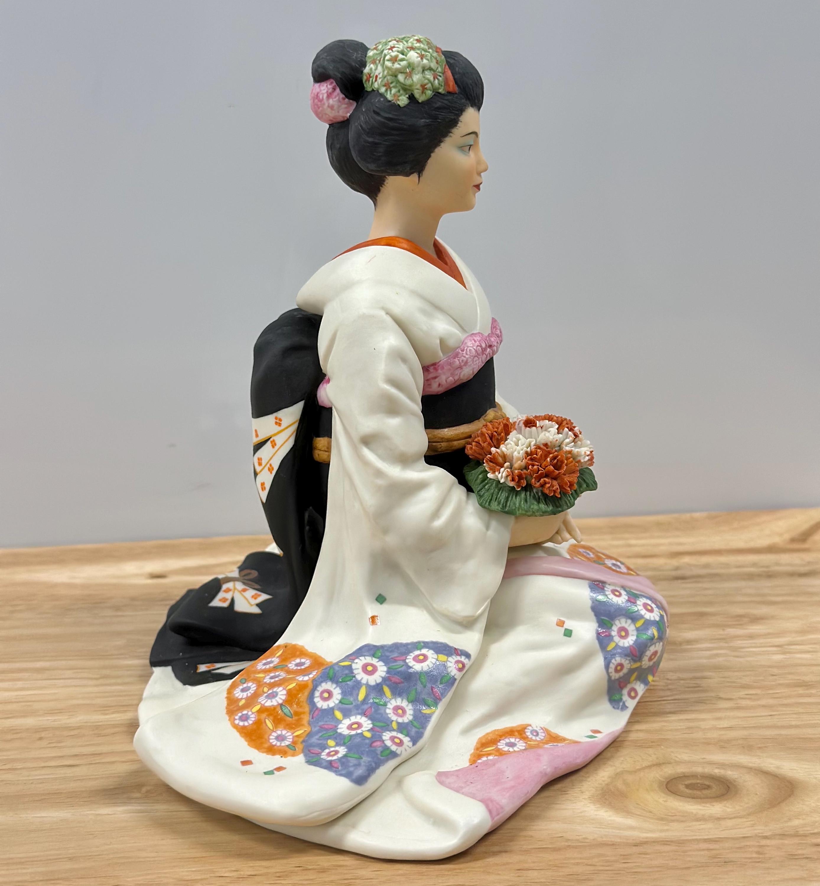 1985 Flower Princess Figurine by Irene Spencer Roman Inc | Limited ...