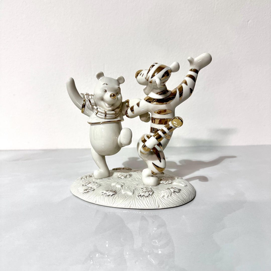 Lenox Winnie the Pooh and Tigger Splendiferous Dance Figurine | Disney ...