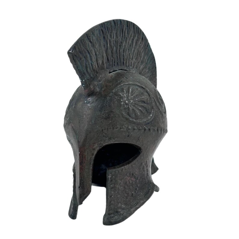 Mini Greek Corinthian Helmet Replica | Bronze Look Ancient Greek Armor ...