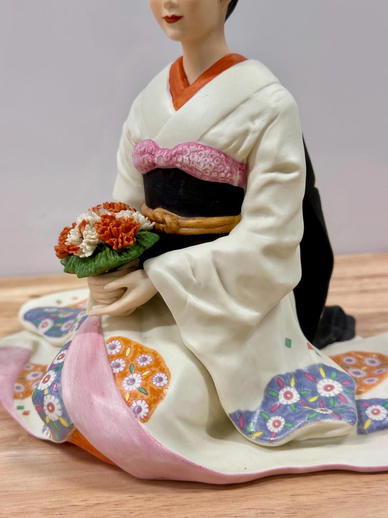 1985 Flower Princess Figurine by Irene Spencer Roman Inc | Limited ...