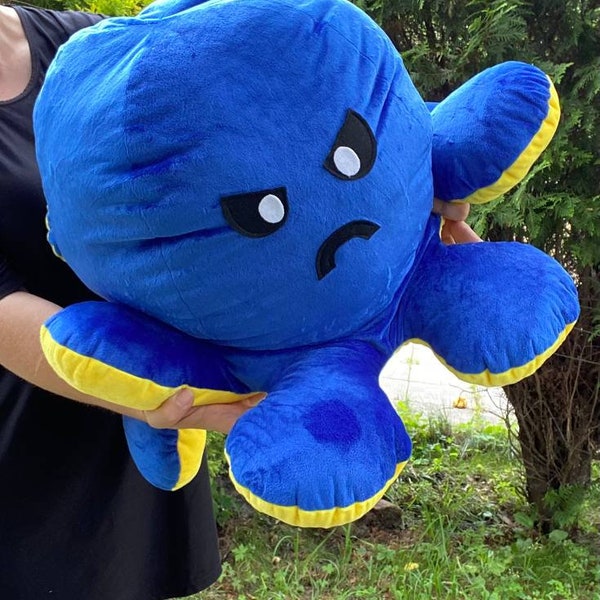 Mood Octopus Plush - Etsy