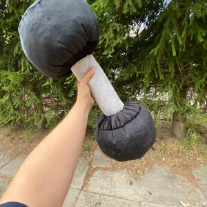 Soft Plush Dumbbell Toy 55 Cm – Funny Fitness Plush for Kids, Cute Gym ...
