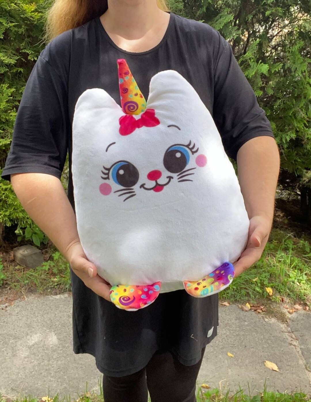 Adorable Squish Pillow Toy Cat Soft and Cuddly Plush Companion - Etsy