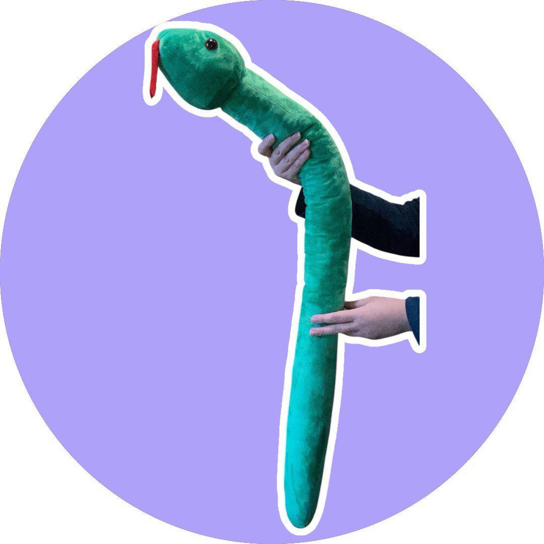 2025 Green Snake Plush Toy | Furry Reptile Friend Cosplay and Photo ...