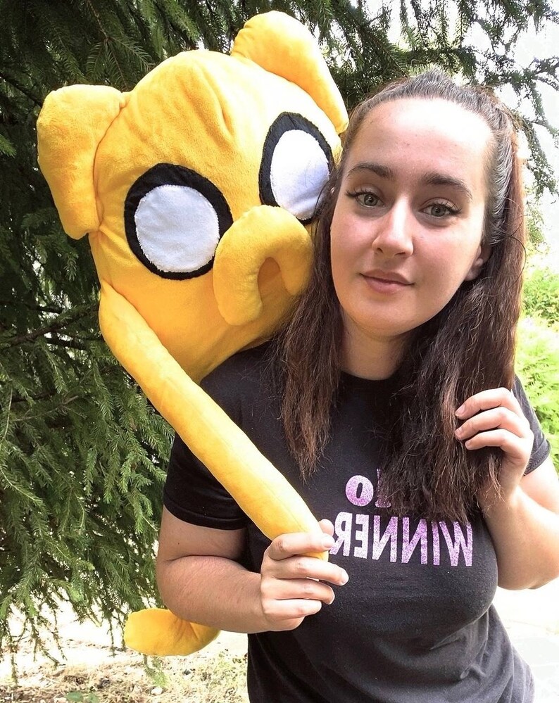 Jake Dog Toy From Adventure Time Fun Furry Friend - Etsy