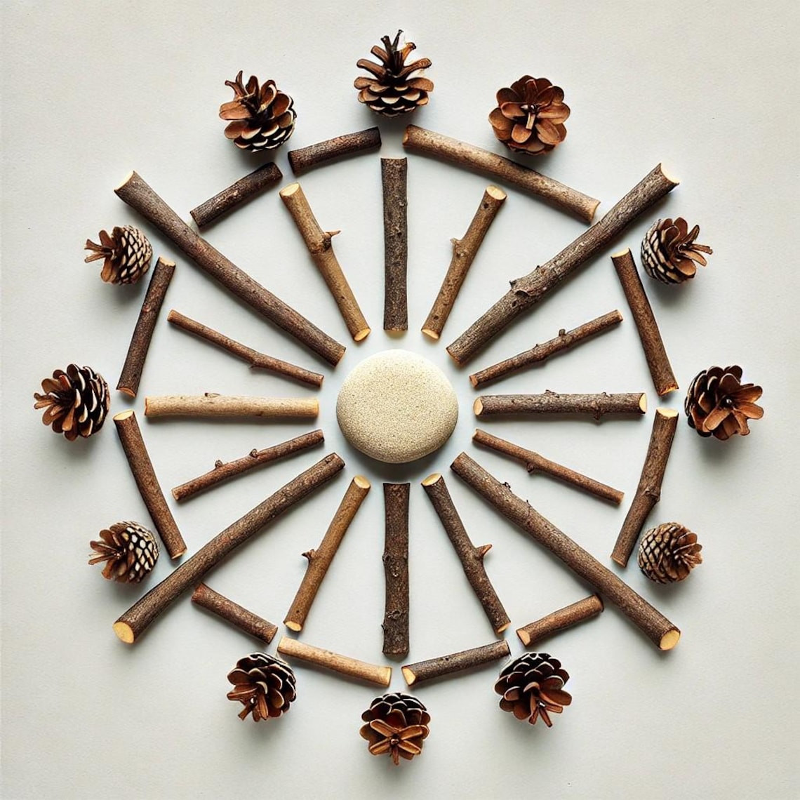 30 Creative Nature Mandalas for Children - Montessori Game Idea ...