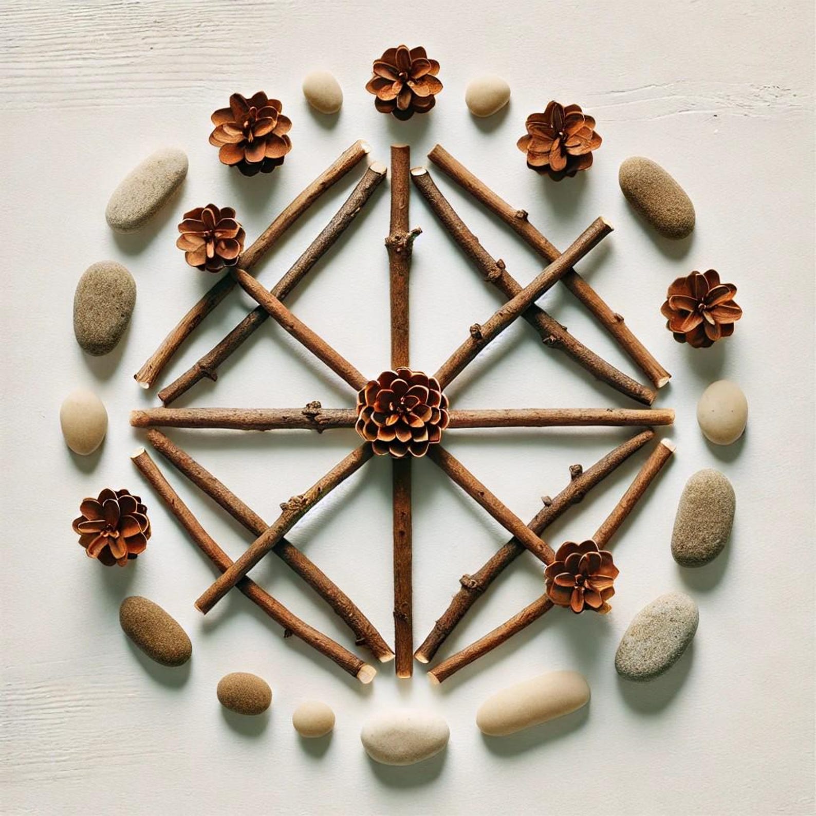 30 Creative Nature Mandalas for Children - Montessori Game Idea ...