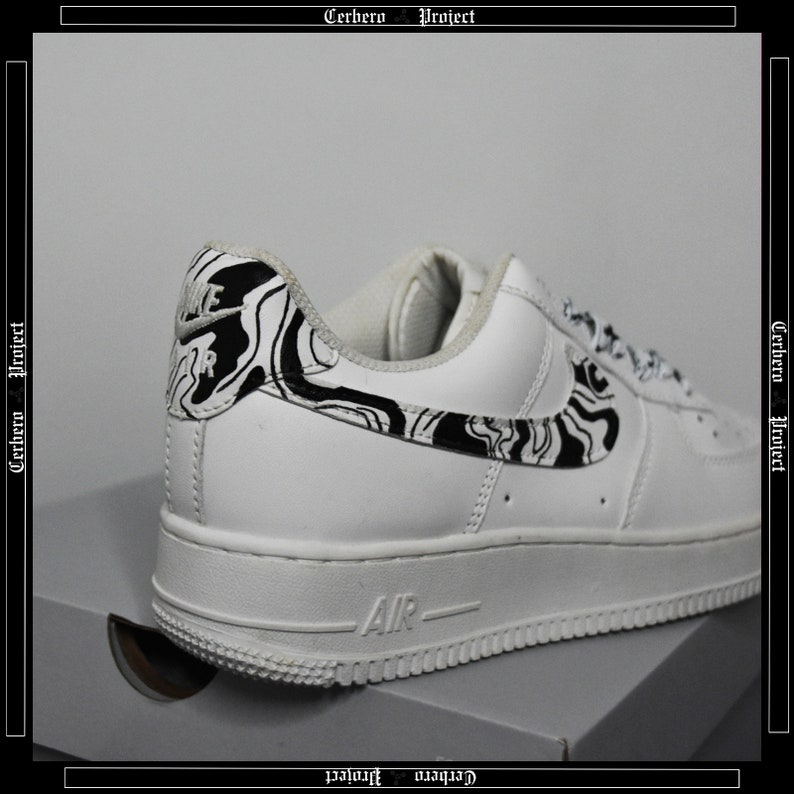 Custom Air Force 1 Drip Custom Sneaker - Etsy