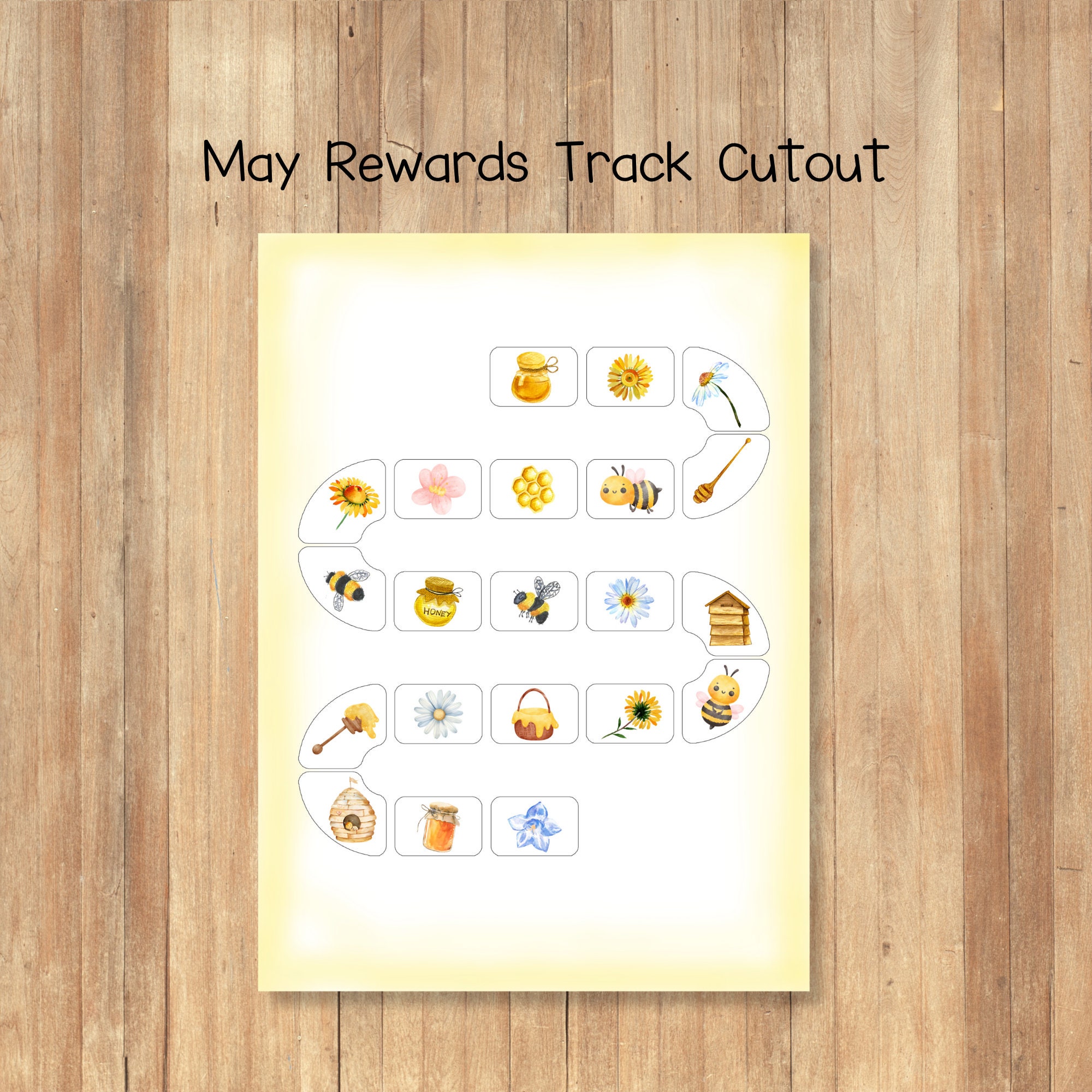 2024 May Printable Calendars, Printable Kids Calendar Pack, Watercolor ...