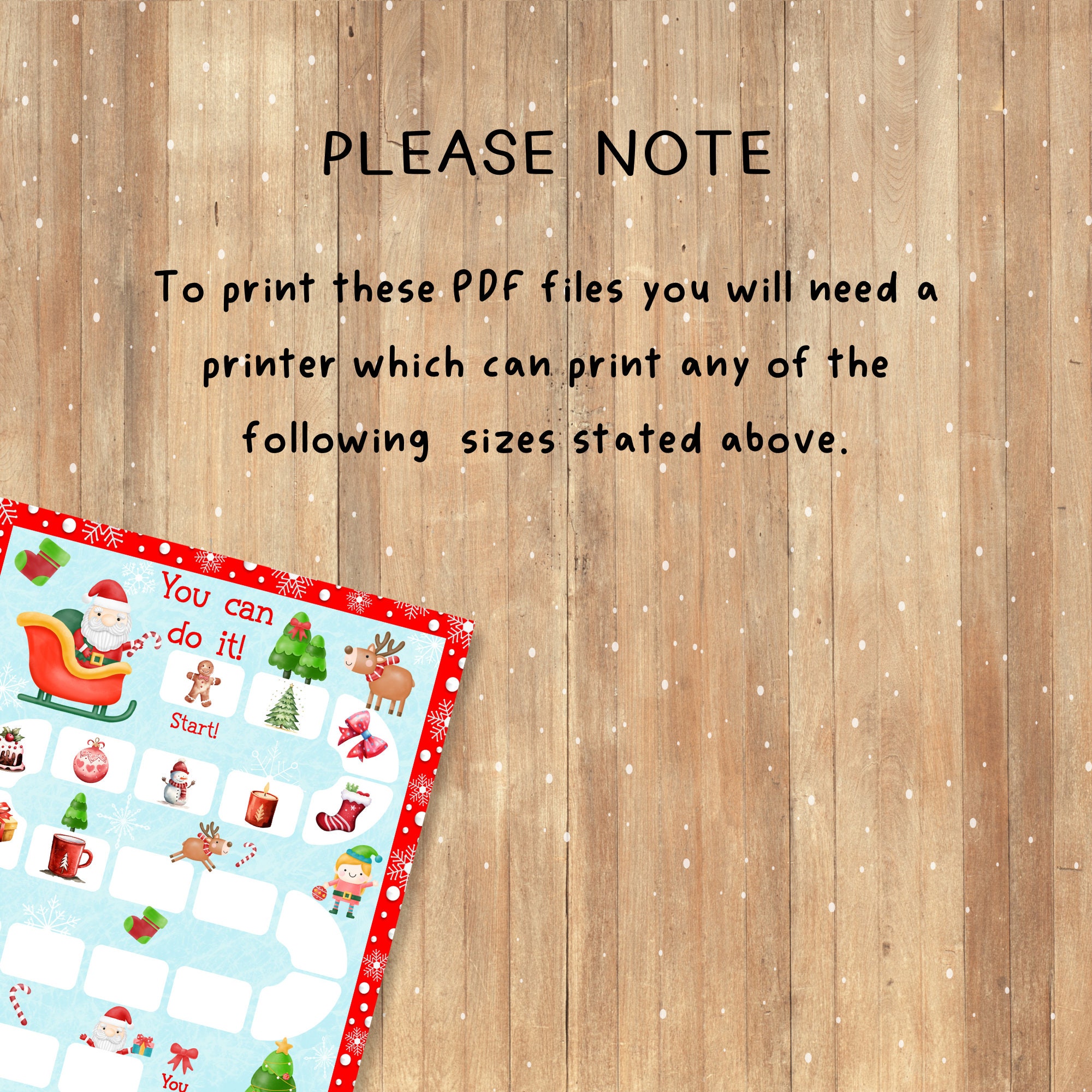 Christmas Rewards Chart, Behaviour Chart, Children Sticker Sheet ...
