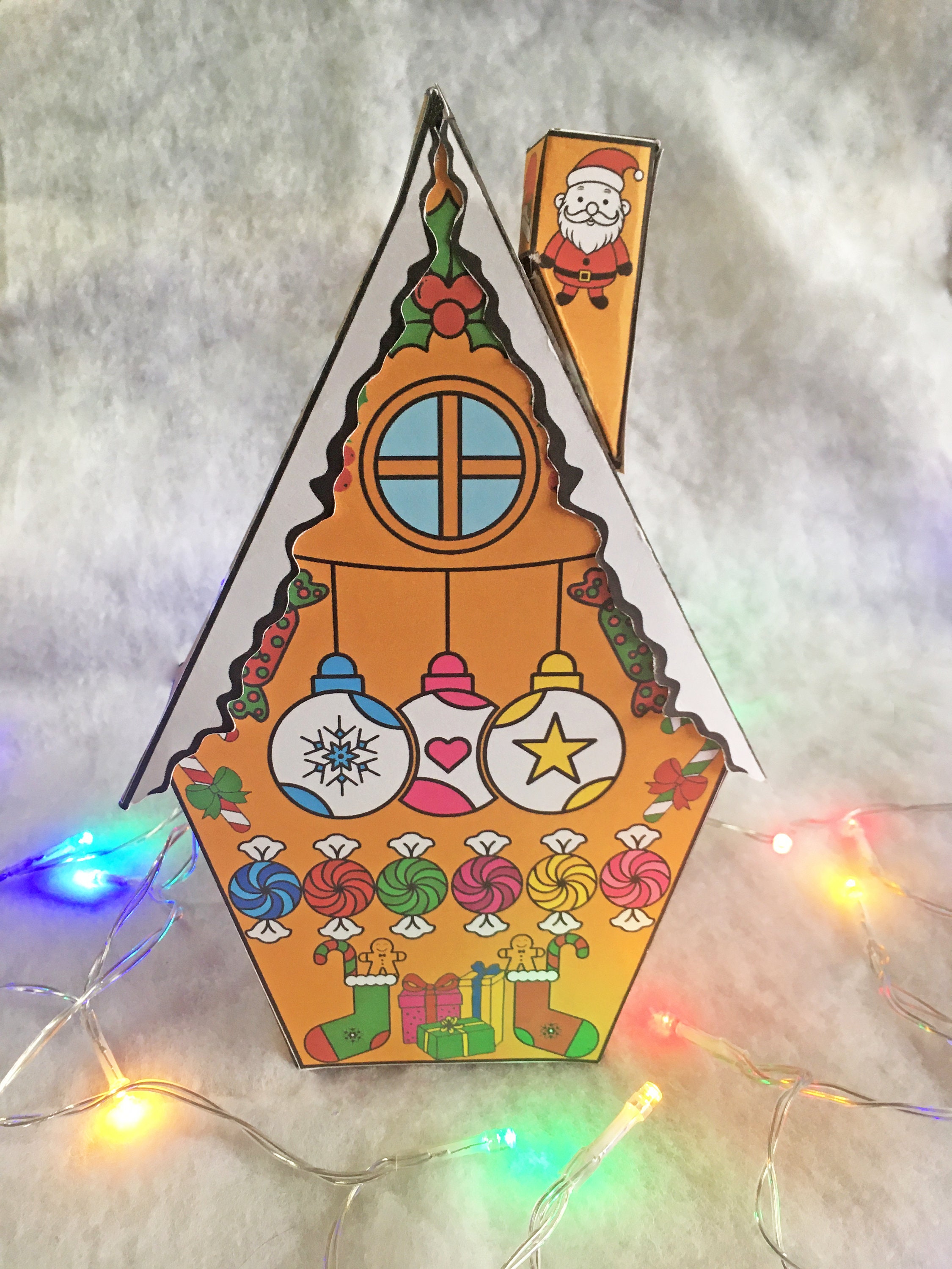 Printable Gingerbread House, Christmas Printables, Christmas Cutouts ...